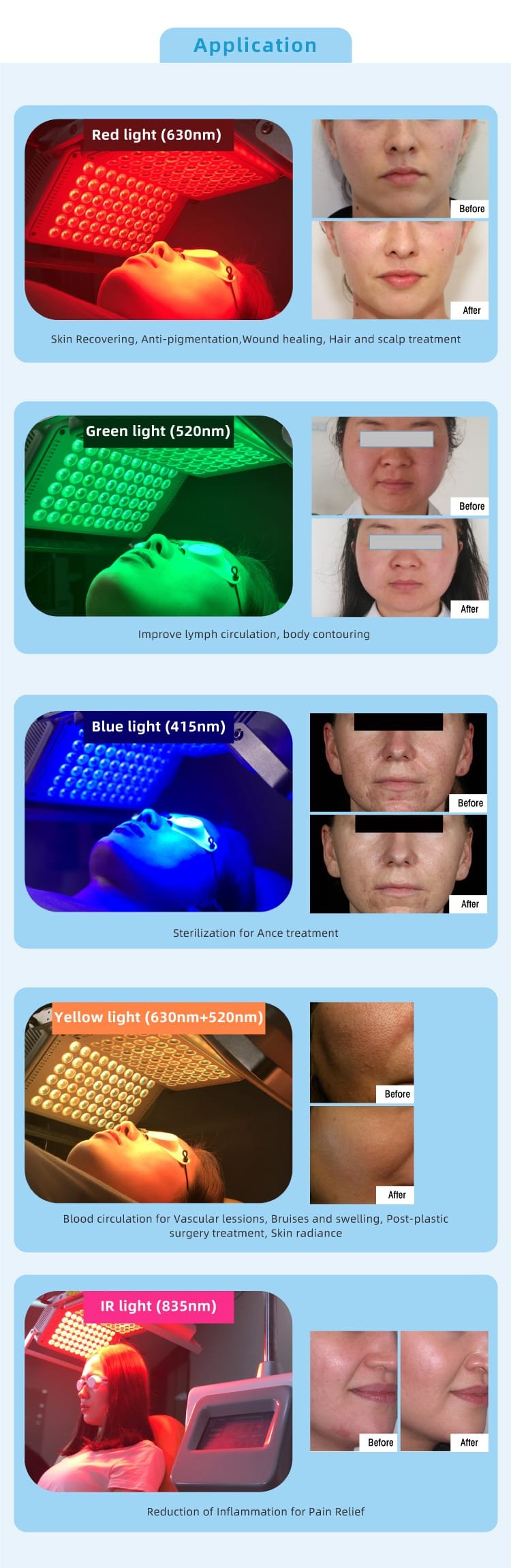 LED Light Therapy Professional Machines – MAIKONG PDT Machine-PDT ...